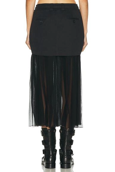 Dolce & Gabbana Midi Tulle Skirt