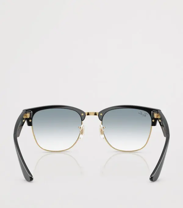 Ray-ban Clubmaster Reverse Square Sunglasses - Black