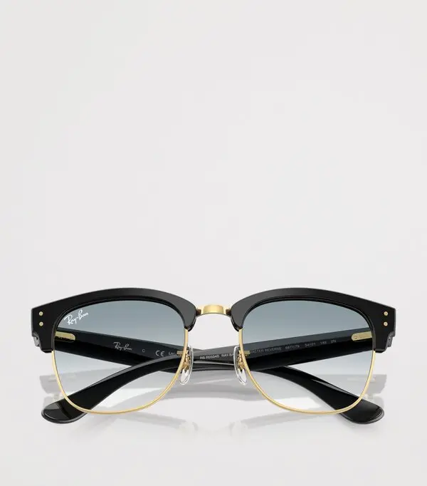 Ray-ban Clubmaster Reverse Square Sunglasses - Black