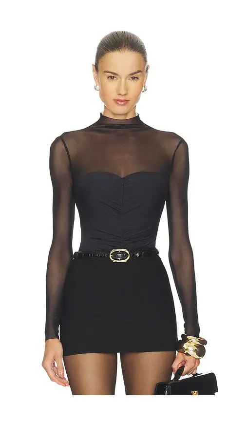 SEROYA Fede Bodysuit - Black