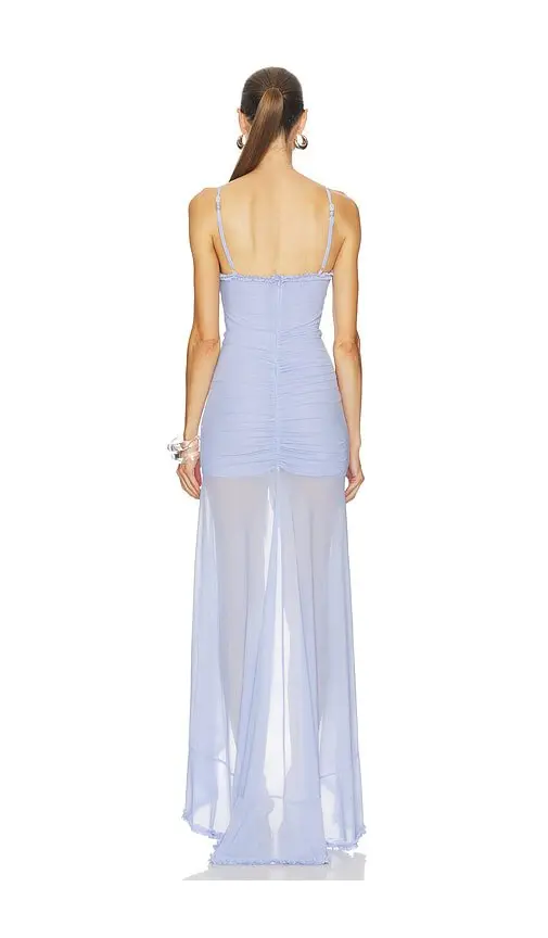 RUNAWAY THE LABEL Kiata Maxi Dress - Blue