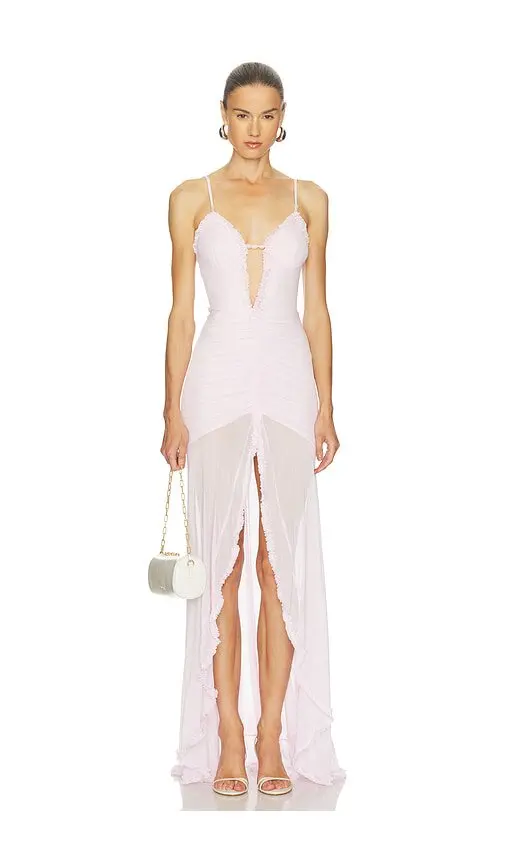 RUNAWAY THE LABEL Maxi Dress - Blush
