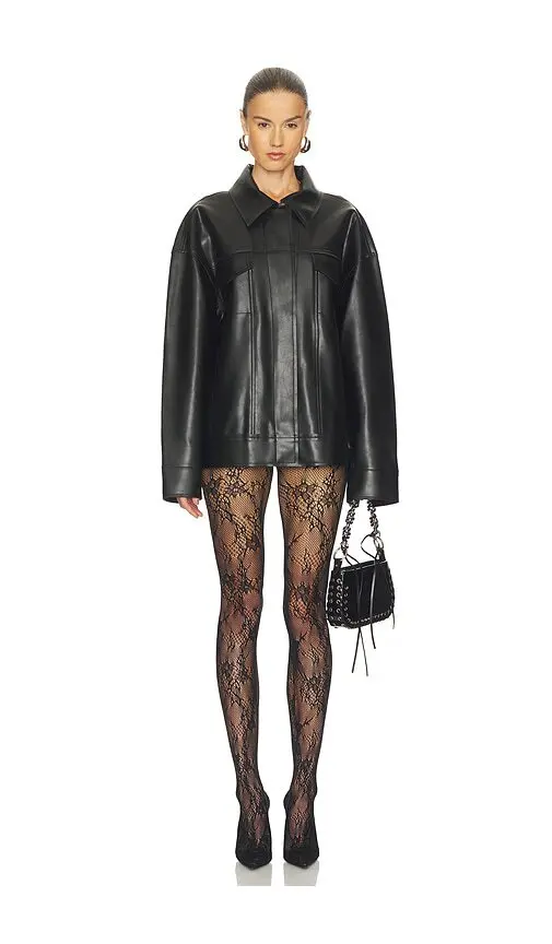 Norma Kamali Oversized Jean Jacket