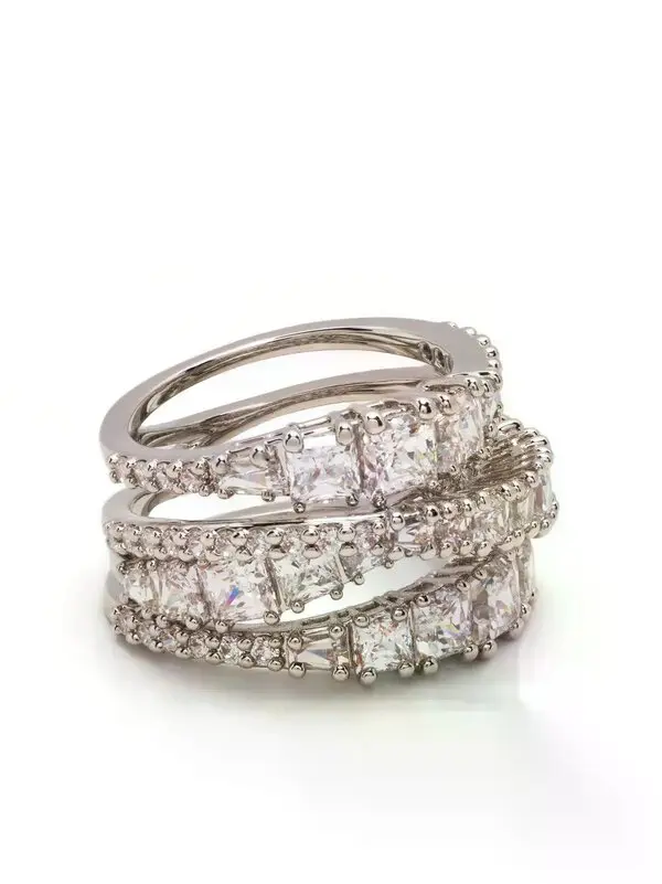 SWAROVSKI Twist Wrap Crystal-embellished Ring