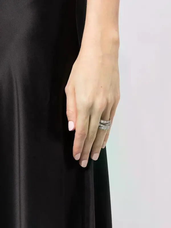 SWAROVSKI Twist Wrap Crystal-embellished Ring