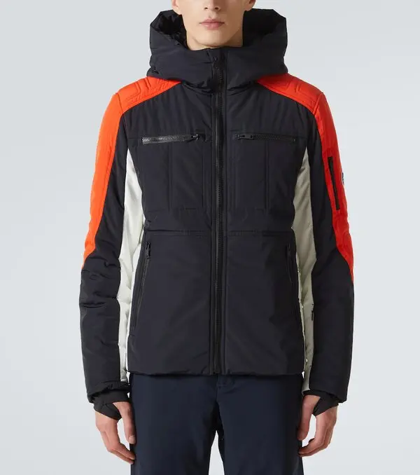 Fusalp Colorblocked Hooded Ski Jacket
