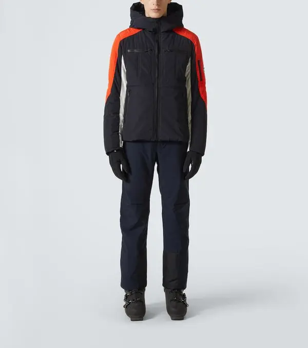 Fusalp Colorblocked Hooded Ski Jacket