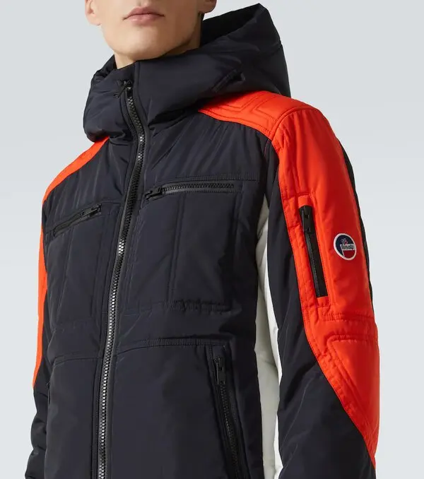 Fusalp Colorblocked Hooded Ski Jacket