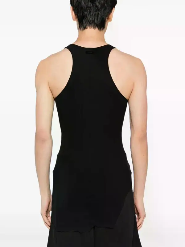 TEAM WANG DESIGN Raw-edge Tank Top