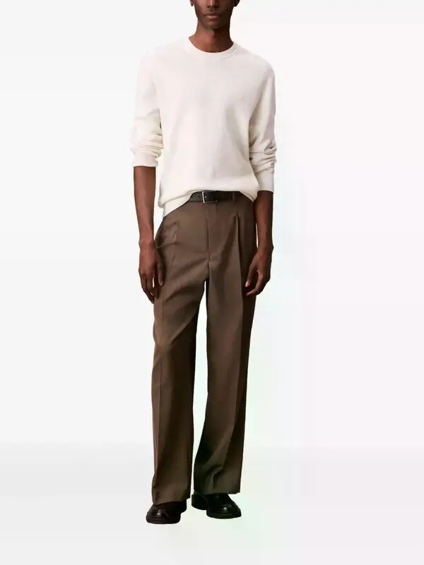 Calvin Klein Textured Crew Neck Sweater