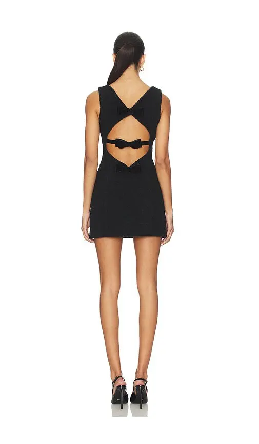 For Love & Lemons Bonnie Boucle Mini Dress