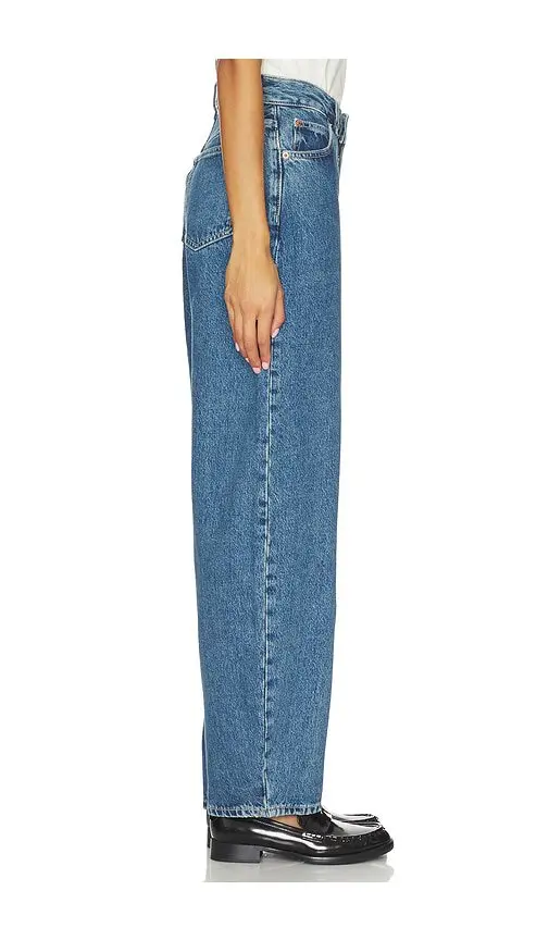 DR. DENIM Nanci Horseshoe Barrel Leg Jeans