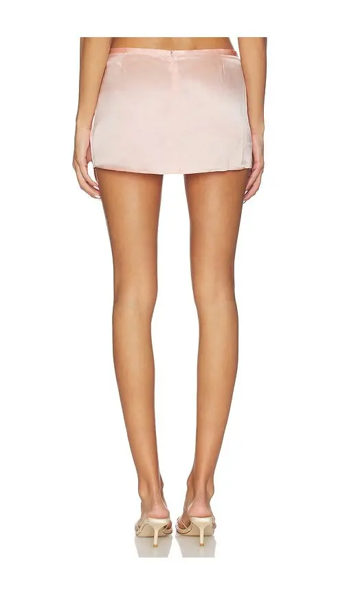 BUCI Silk Solstice Mini Skirt - Pink
