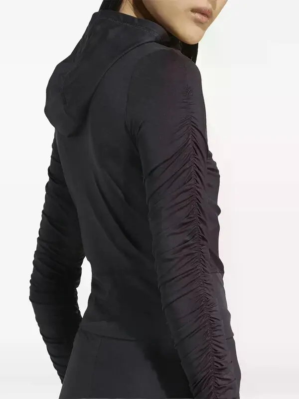 Adidas Ruched Zip-up Hoodie