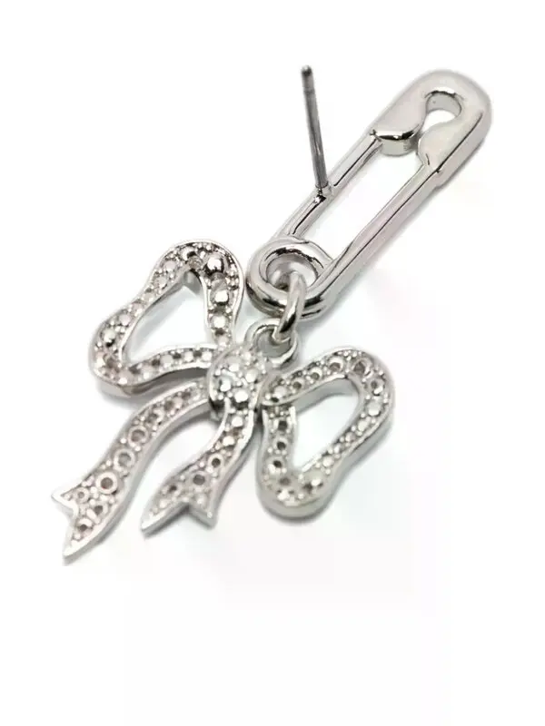 VIVIENNE WESTWOOD Pin Bow Earrings