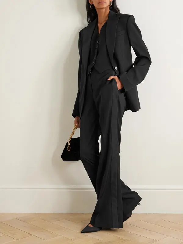 Stella McCartney Wool-twill Flared Pants