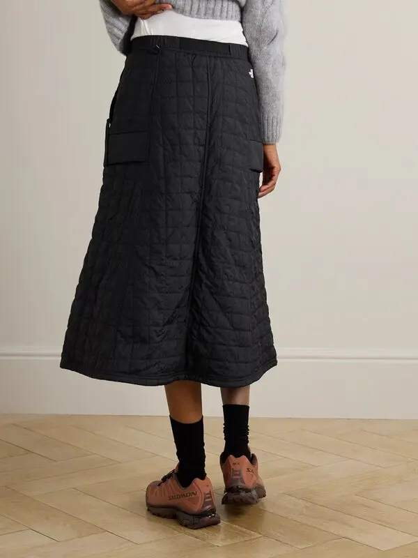 The North Face Quilted Volume Shell Midi Skirt