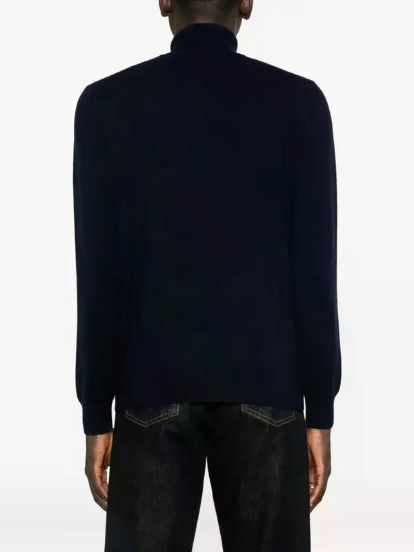 DELLA CIANA Fine Knit Turtleneck Sweater