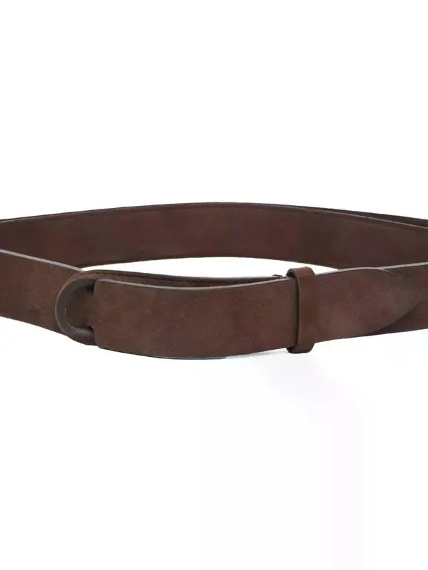 Orciani Leather Belt - Brown