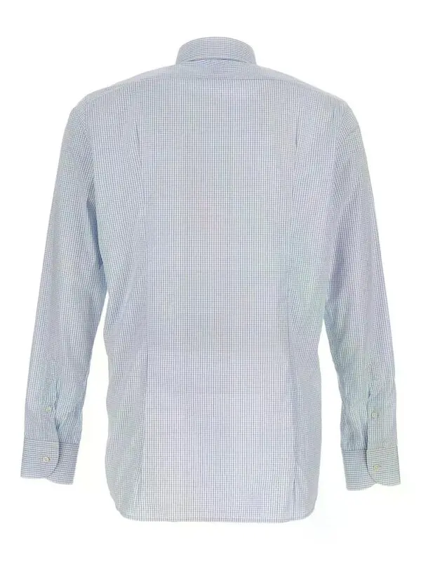 BAGUTTA Button-fastening Striped-pattern Shirt
