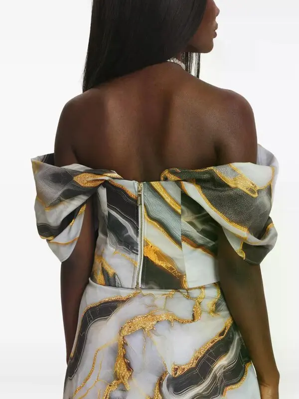 IRINA VOINEA Marble Corset