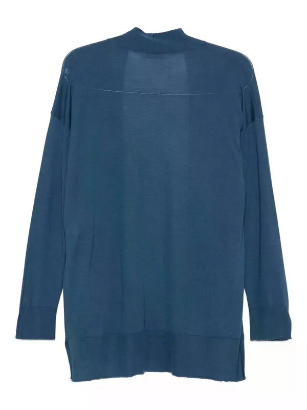 LE TRICOT PERUGIA Open Front Cardigan