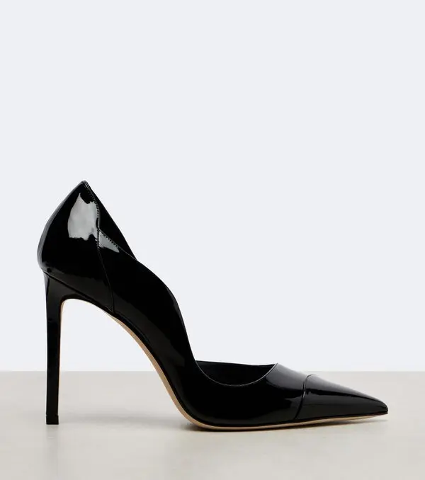 JIMMY CHOO Brigitte Patent Leather Pumps - Black