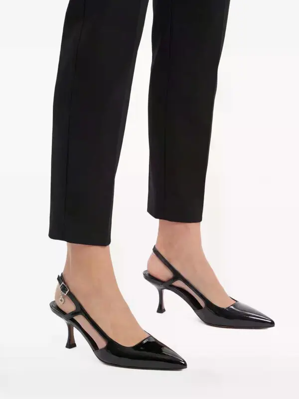 Maje Pointed-toe Slingback Pumps