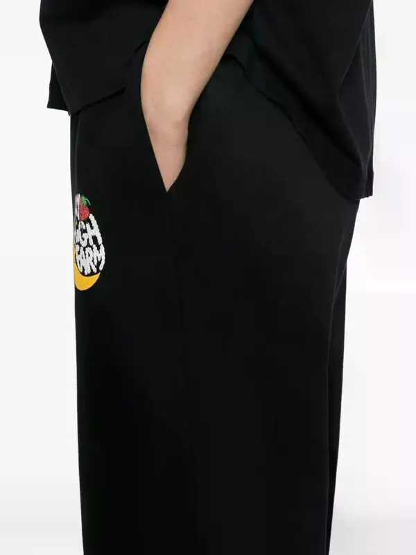 SKY HIGH FARM WORKWEAR Logo-embellished Track Pants