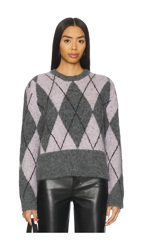 HERSKIND Carter Knit Blouse - Grey