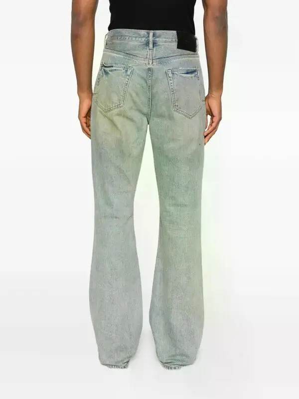 PURPLE BRAND P026 Ripped Bootcut Denim