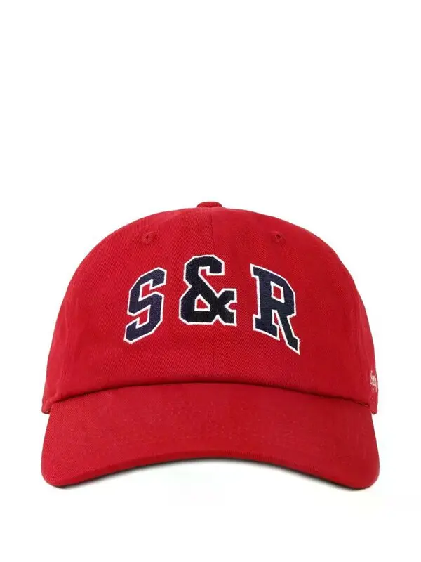 SPORTY & RICH Logo Baseball Cap - Red