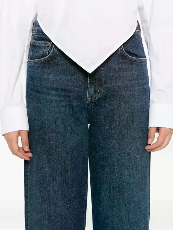 AGOLDE Ren High Rise Wide Leg Jeans