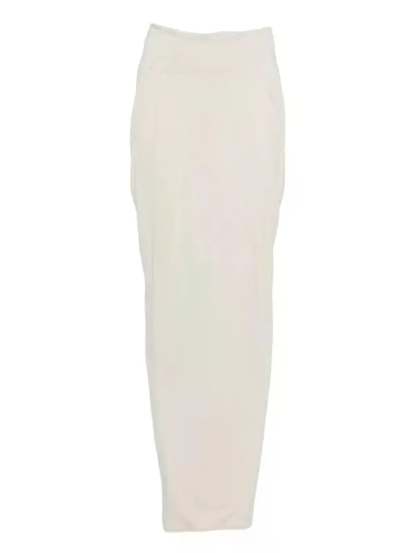 ENTIRE STUDIOS Tide Draped Maxi Skirt - Grey