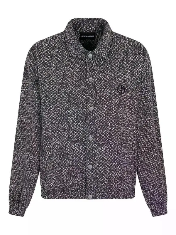 Giorgio Armani Single-breasted Coat - Grey