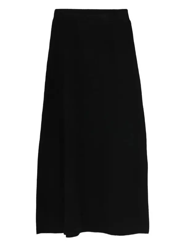 Christian Wijnants Ribbed A-line Skirt
