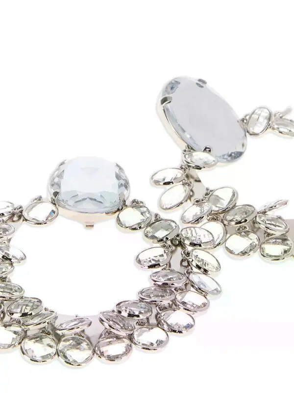 Givenchy Tone Crystal Chandelier Earrings