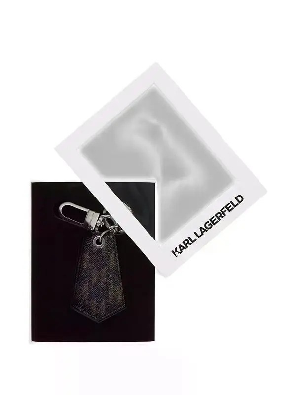 Karl Lagerfeld Monogram Keyring