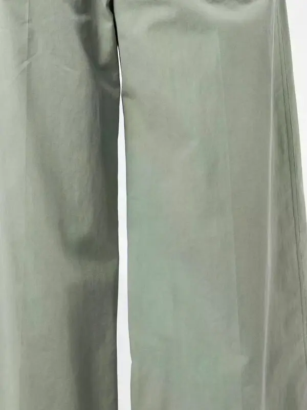 LOW CLASSIC Wide-leg Turn-up Trousers