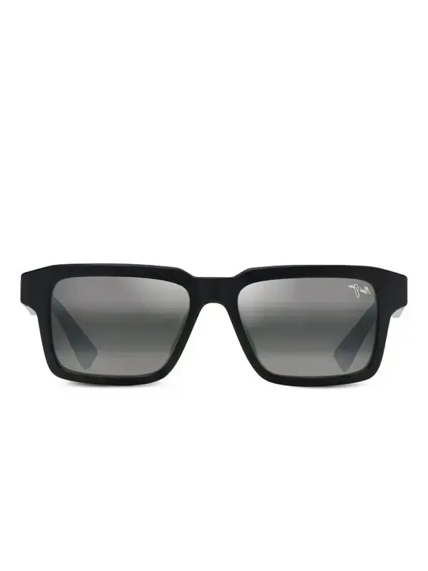 Maui Jim Kahiko Square-frame Sunglasses - Black