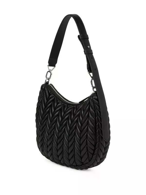 Karl Lagerfeld Small K/weave Tote Bag - Black