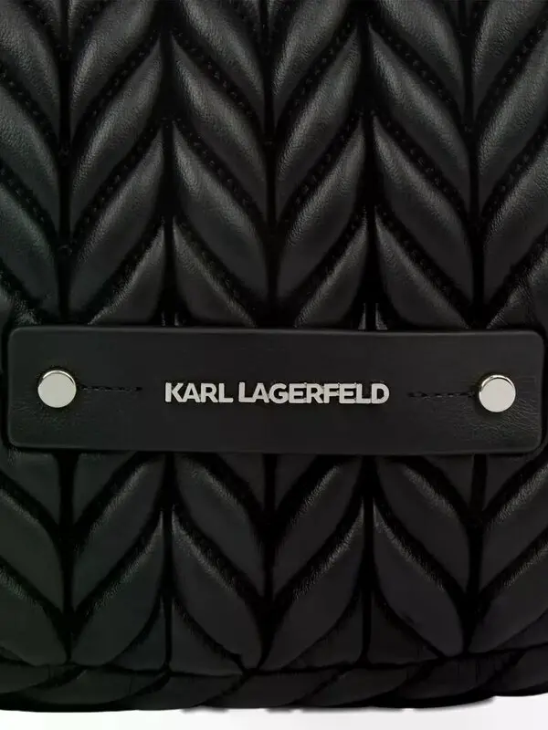 Karl Lagerfeld Small K/weave Tote Bag