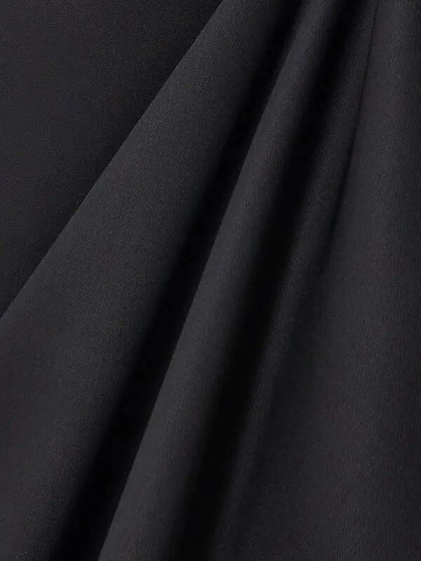 ST. AGNI Strapless Wool Maxi Dress