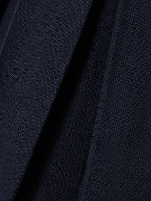 SHUSHU/TONG Layered Pleated Twill Dress