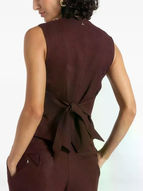 Manière De Voir Maniere De Voir Christine Tailored Waistcoat