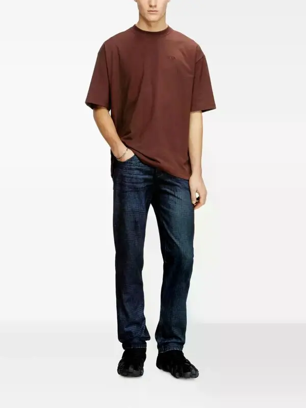 DIESEL® T-boggy-megoval-d Embroidered Logo T-shirt