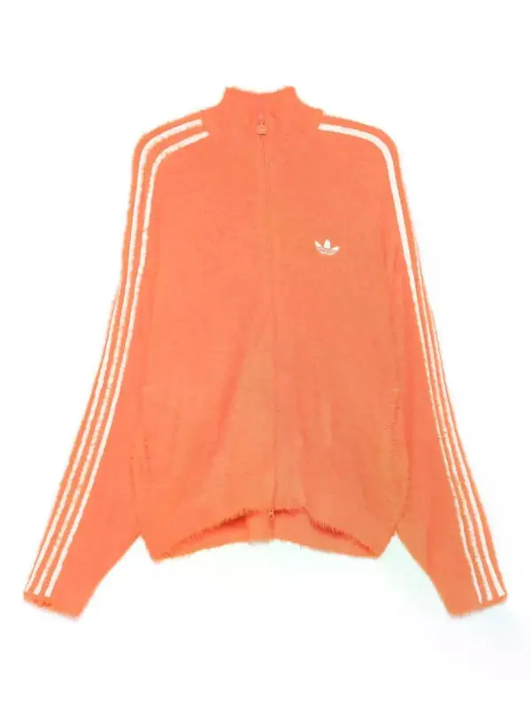 Adidas Stripes-arme Zip-fastening Sweatshirt