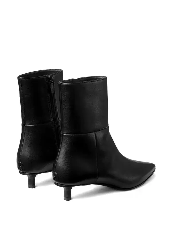 JIMMY CHOO Lory Pointed-toe Ankle Boots - Black