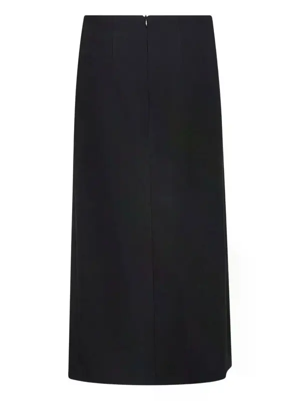 BLANCA VITA Grega Midi Skirt - Black