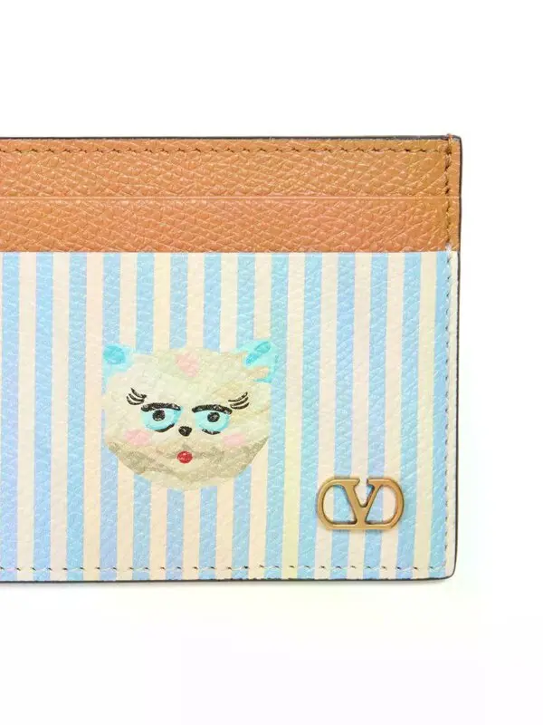 Valentino Garavani Le Chat De La Maison Print Wallet